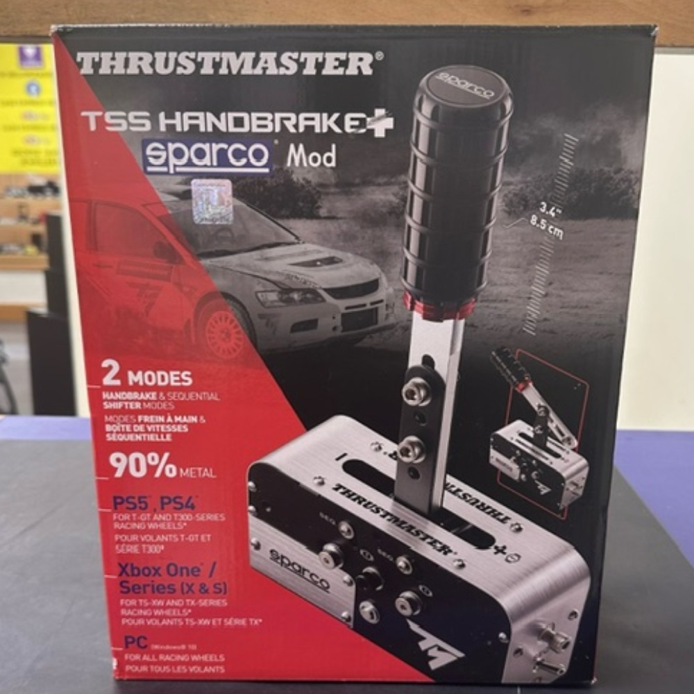 Pre-owned Thrustmaster TSS Handbrake Sparco Mod+ Sequential Shifter for ...